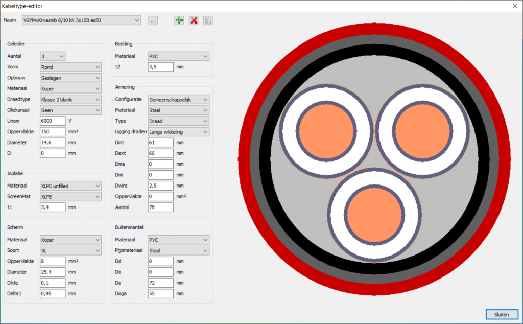 Vision Cable Analysis - Phase to Phase
